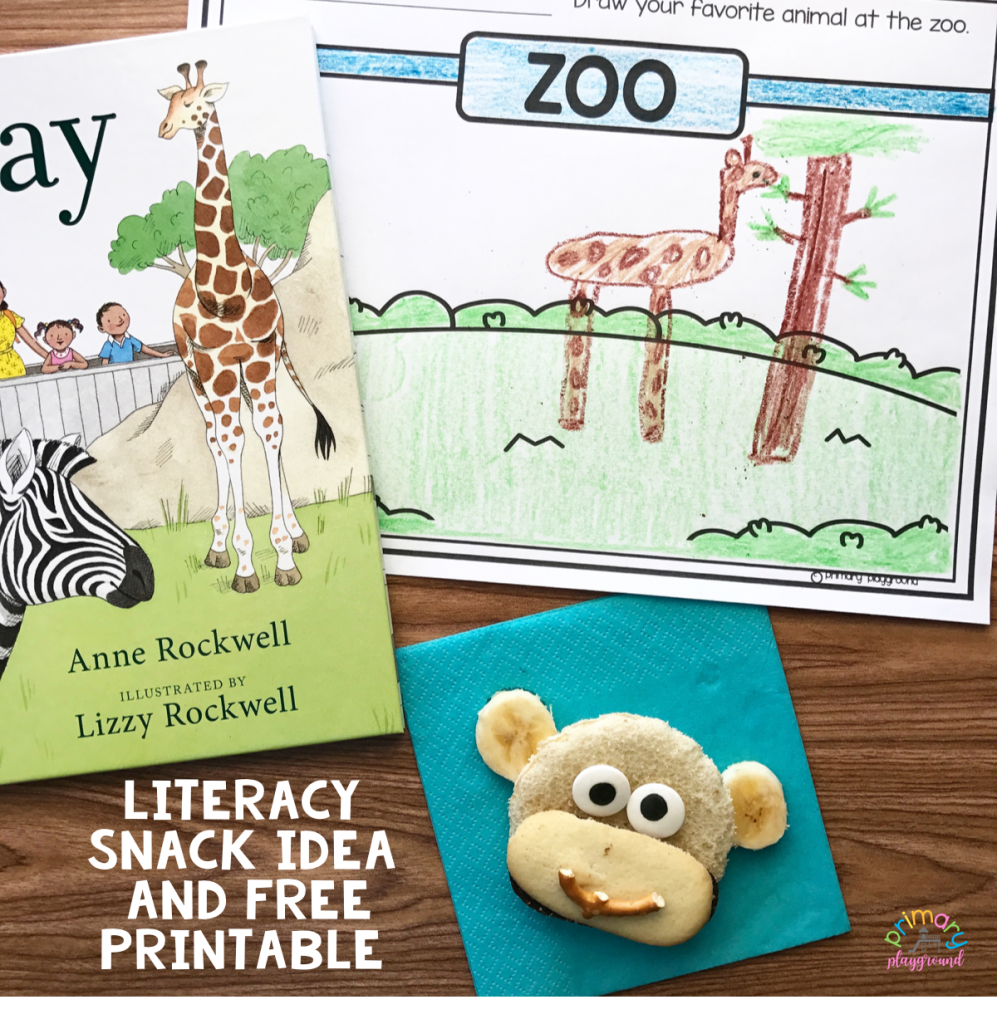 Literacy Snack Zoo Read Aloud - Primary Playground