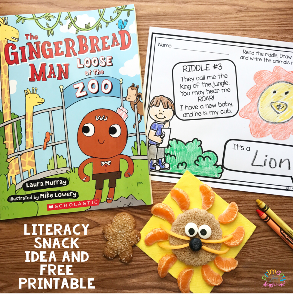 Literacy Snack Lion Read Aloud - Primary Playground
